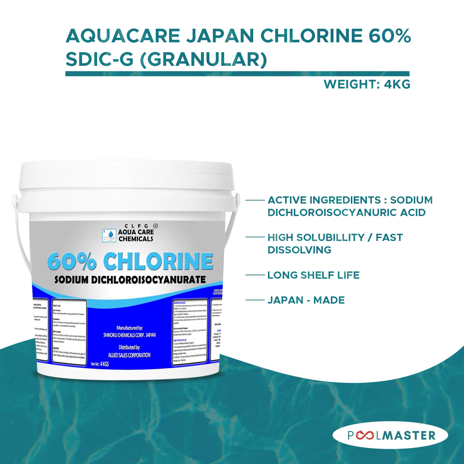 CHLORINE – POOLMASTER